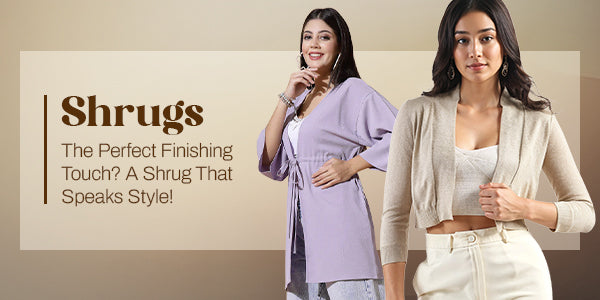 Women Shrugs | Buy Women's Fancy Shrugs Online at FYVA